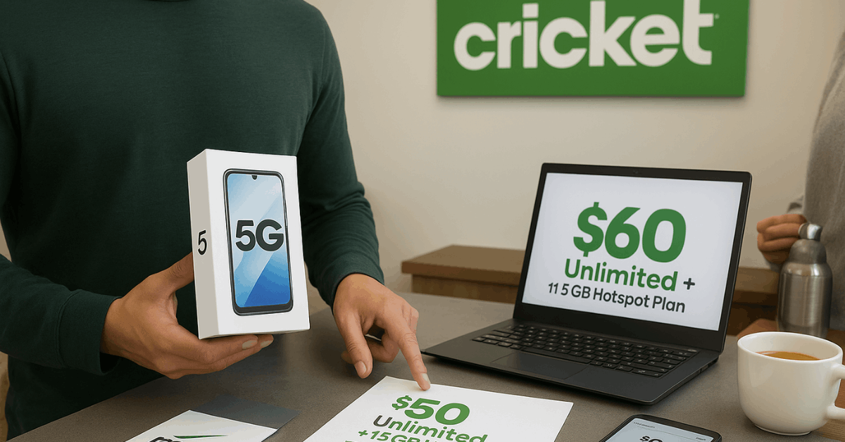 Get a Free Phone When You Join Cricket Wireless - GAMEORZ